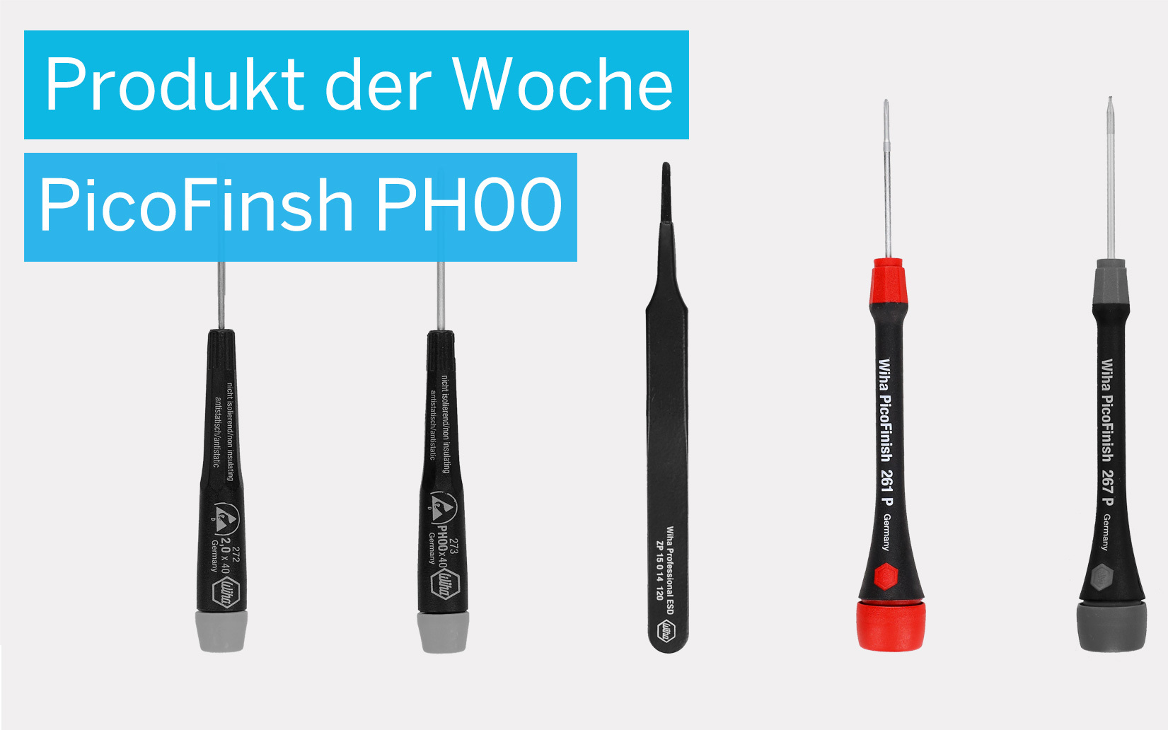 Produkt der Woche: Der PicoFinish Phillips von Wiha - iDoc