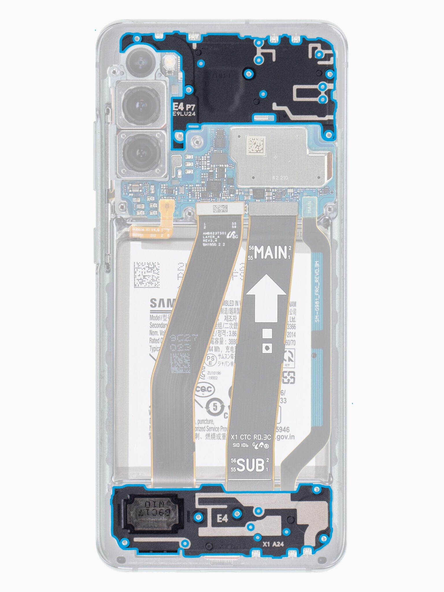 Ein Blick ins Innere: Samsung Galaxy S20 Teardown | iDoc