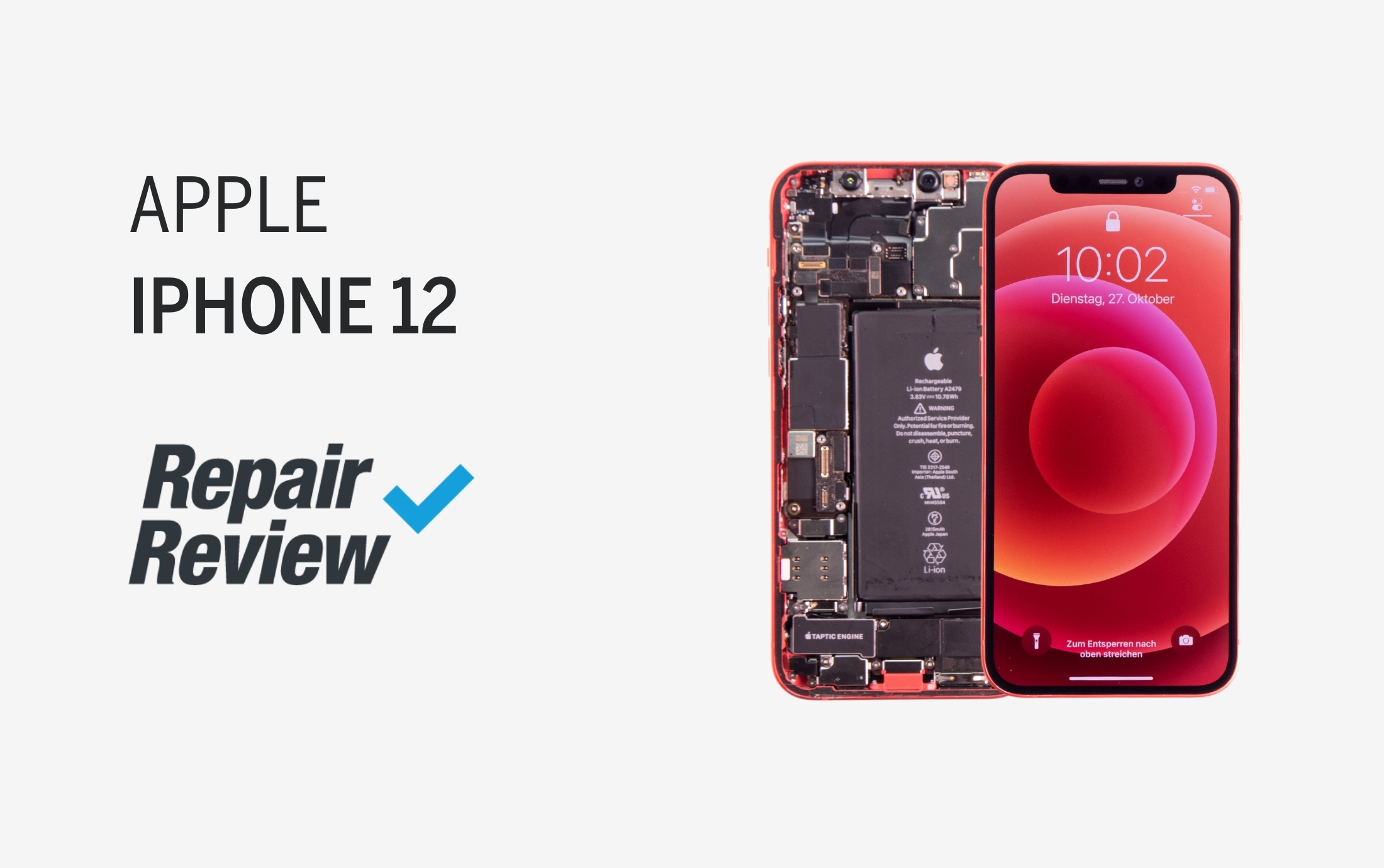 Repair Review: Das iPhone 12 im Reparierbarkeits-Check - iDoc