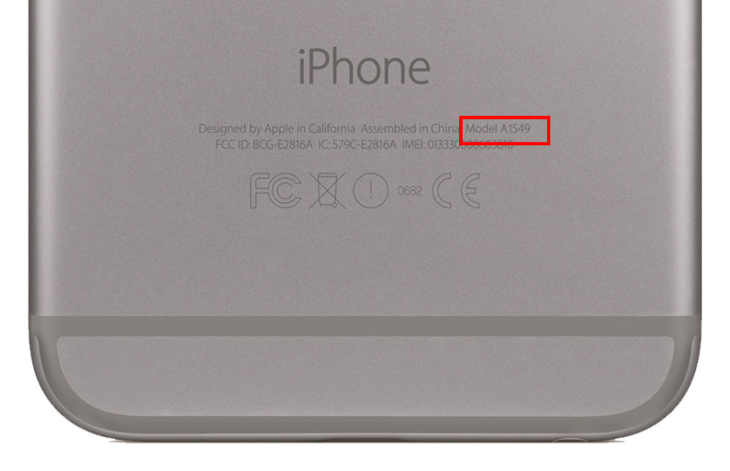 How to identify your iPhone model number - iDoc