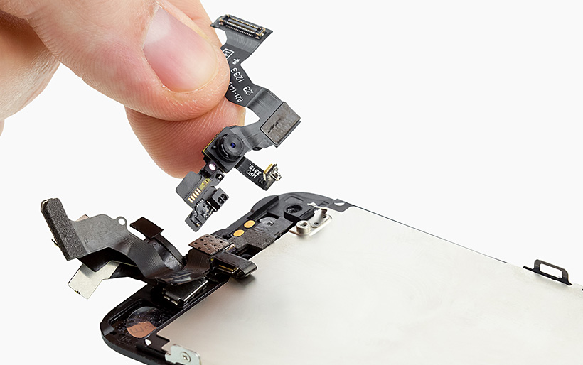 iPhone 5c front camera sensor cable repair guide | iDoc