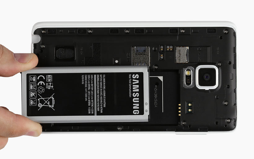 Samsung Galaxy Note Edge battery repair guide | iDoc