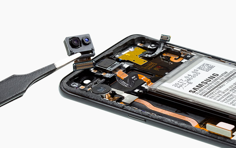 Samsung Galaxy S8 front camera repair guide | iDoc