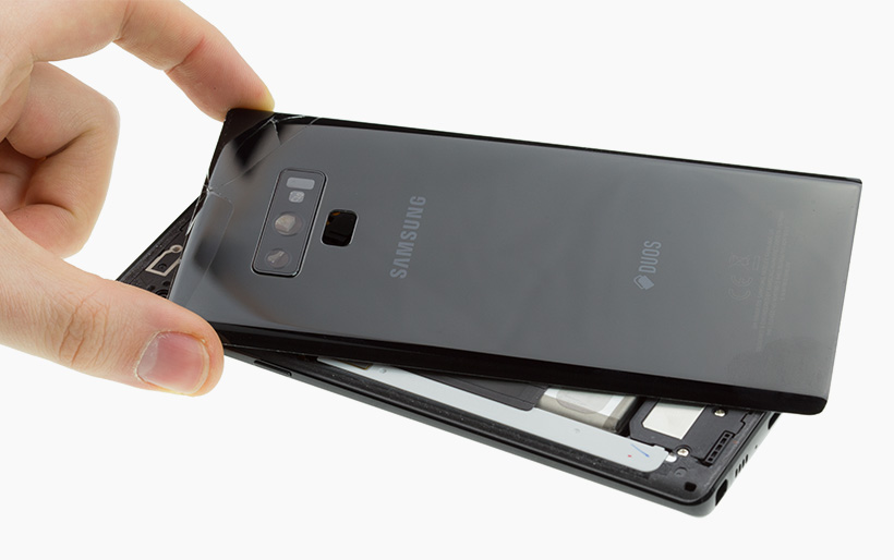 Samsung Galaxy Note 9 back cover repair guide | iDoc