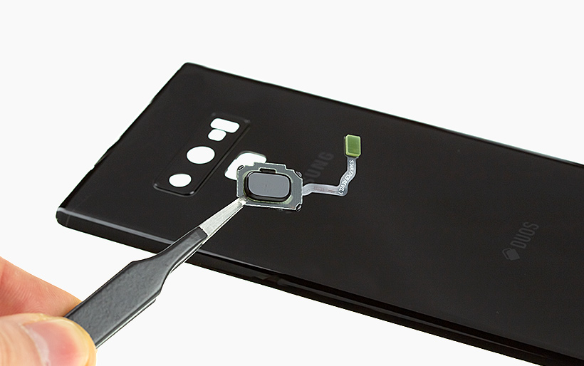 Samsung Galaxy Note 9 fingerprint sensor repair guide | iDoc