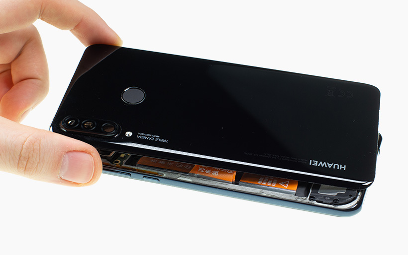 HUAWEI P30 lite back cover replacement - repair guide | iDoc