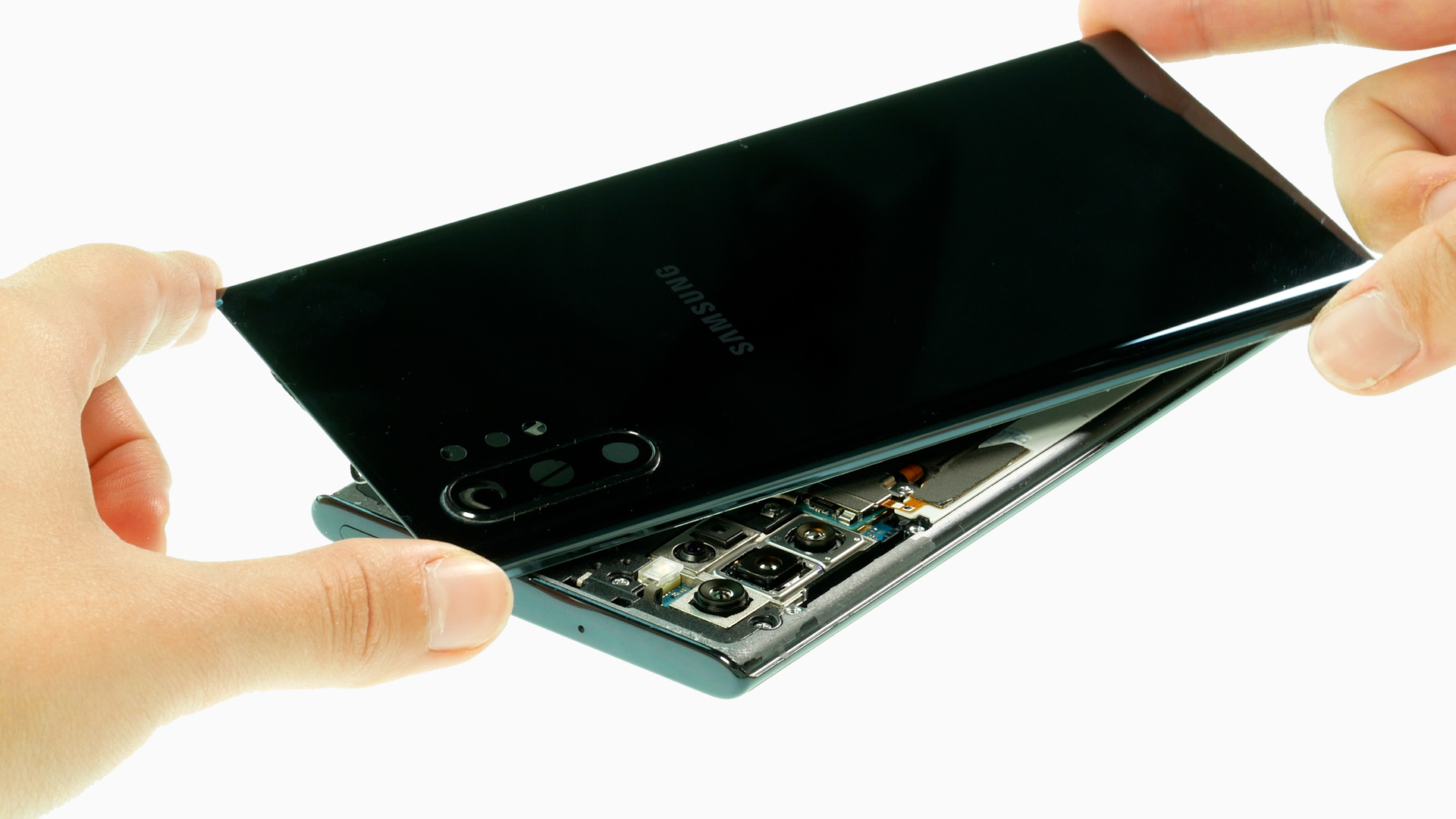 Samsung Galaxy Note 10+ back cover replacement - repair guide | iDoc