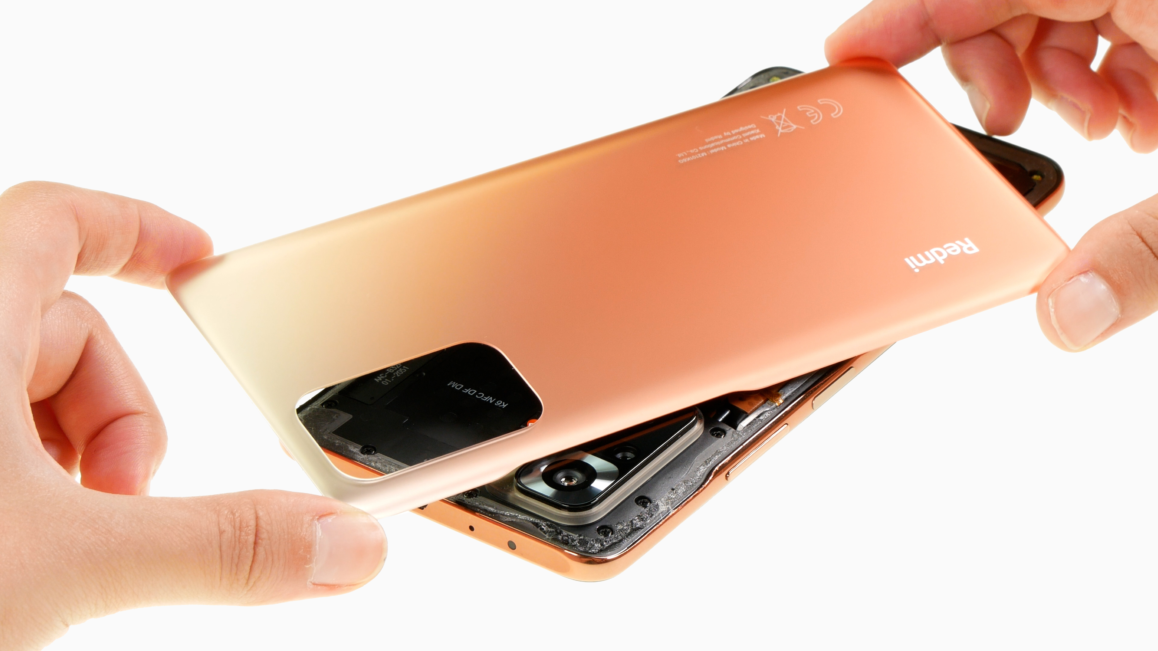 Xiaomi Redmi Note 10 Pro back cover replacement - repair guide | iDoc