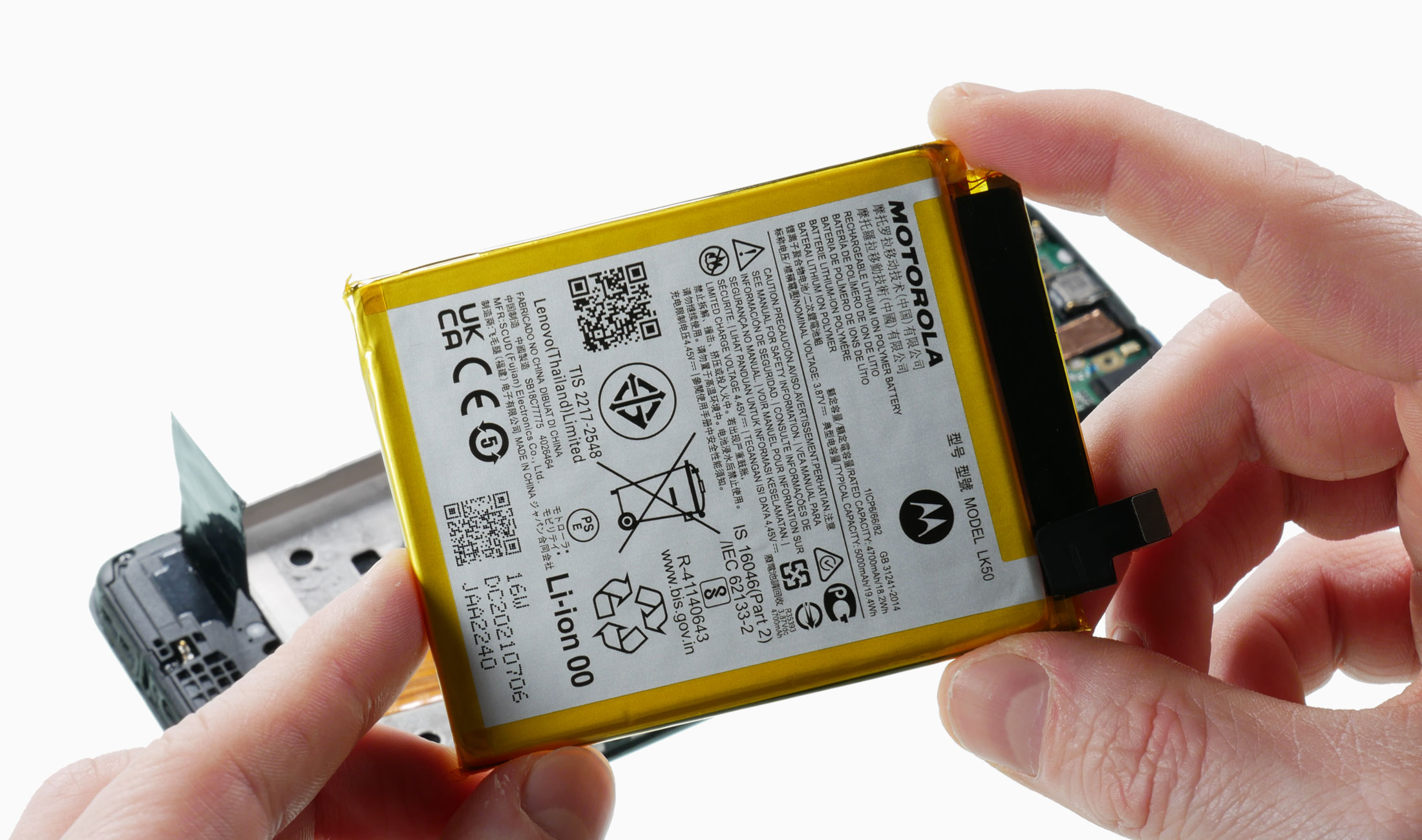 Motorola moto g60s battery replacement - repair guide | iDoc
