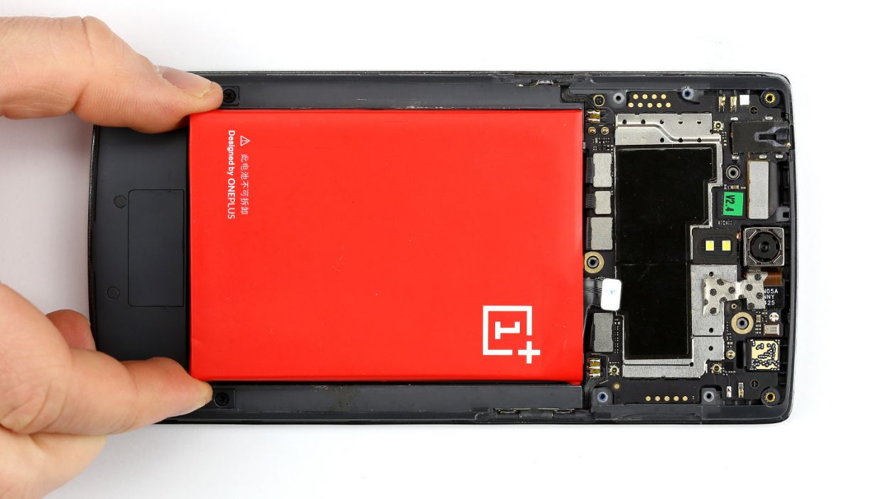 OnePlus One battery repair guide iDoc