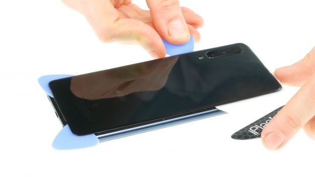 Samsung Galaxy A7 (2018) back cover repair guide | iDoc
