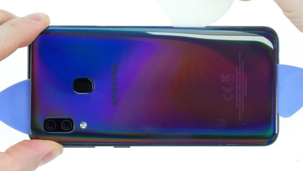 Samsung Galaxy A40 battery replacement repair guide | iDoc