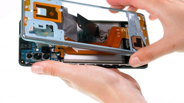 Samsung Galaxy A71 battery replacement - repair guide | iDoc