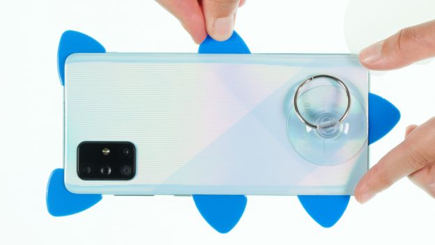 Samsung Galaxy A71 battery replacement - repair guide | iDoc