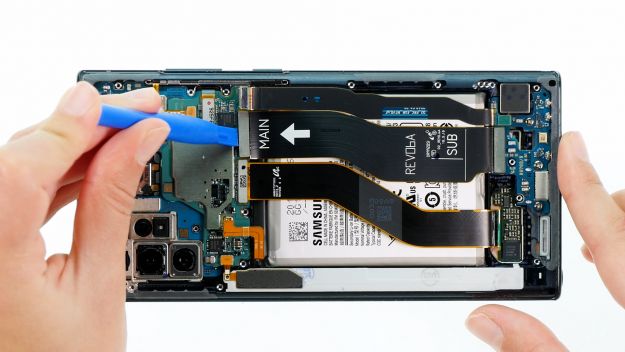 Samsung Galaxy Note 10+ battery replacement - repair guide | iDoc