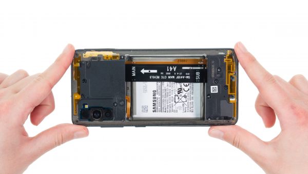 Samsung Galaxy A41 battery replacement - repair guide | iDoc