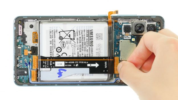 Samsung Galaxy A52 battery replacement - repair guide | iDoc