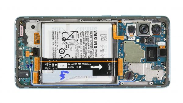 Samsung Galaxy A52 battery replacement - repair guide | iDoc