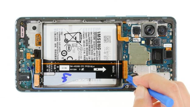 Samsung Galaxy A52 battery replacement - repair guide | iDoc