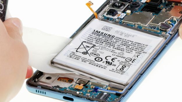 Samsung Galaxy A52 battery replacement - repair guide | iDoc