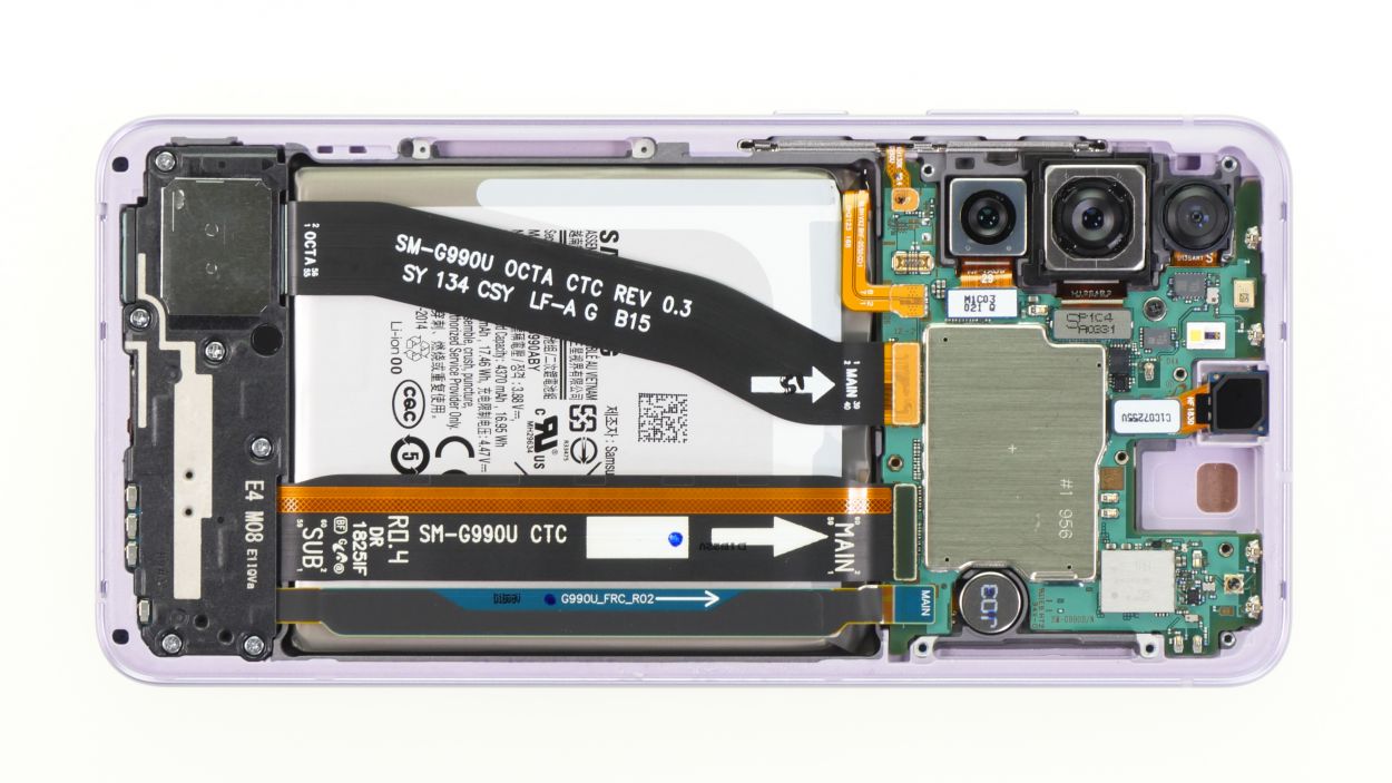 Samsung Galaxy S21 FE 5G battery replacement - repair guide | iDoc