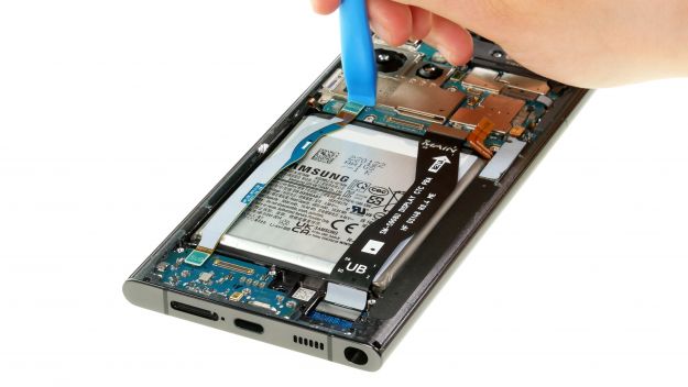 Samsung Galaxy S22 Ultra battery replacement - repair guide | iDoc